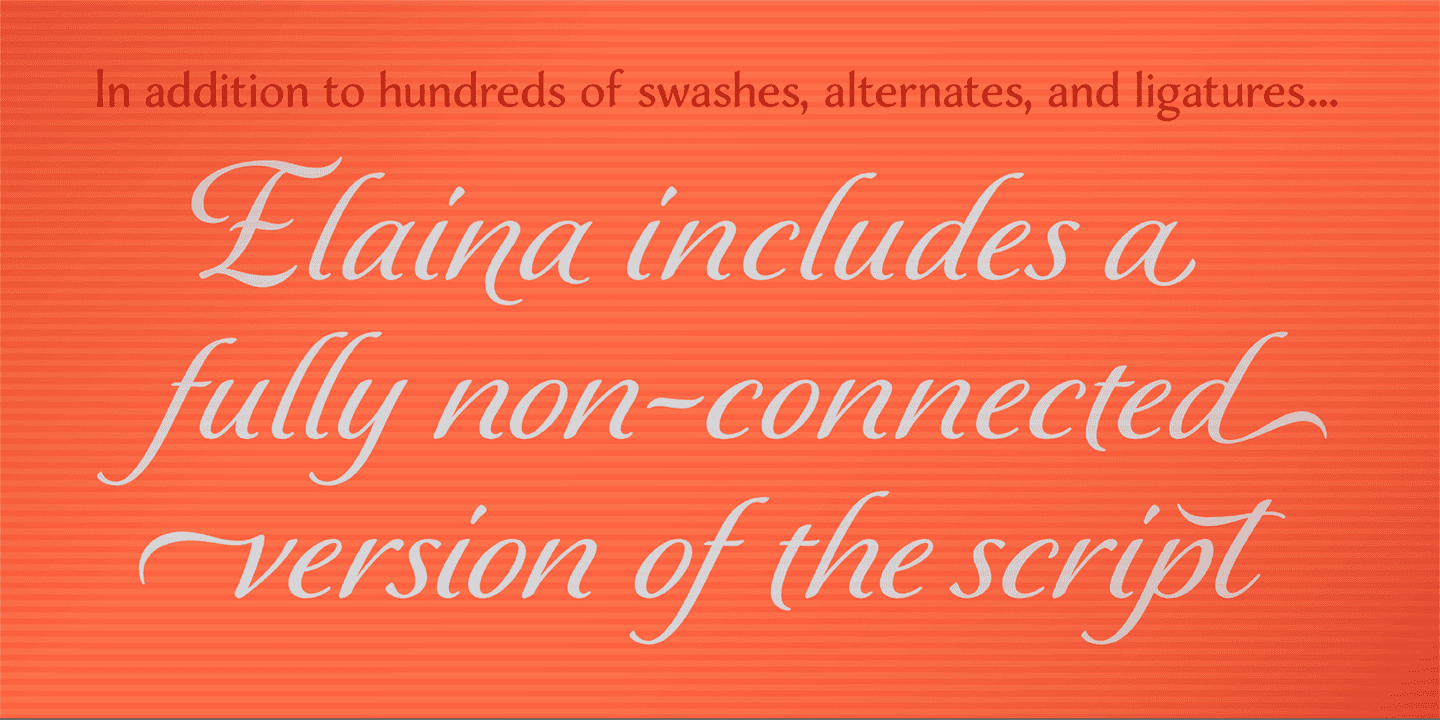 Elaina Family Fonts