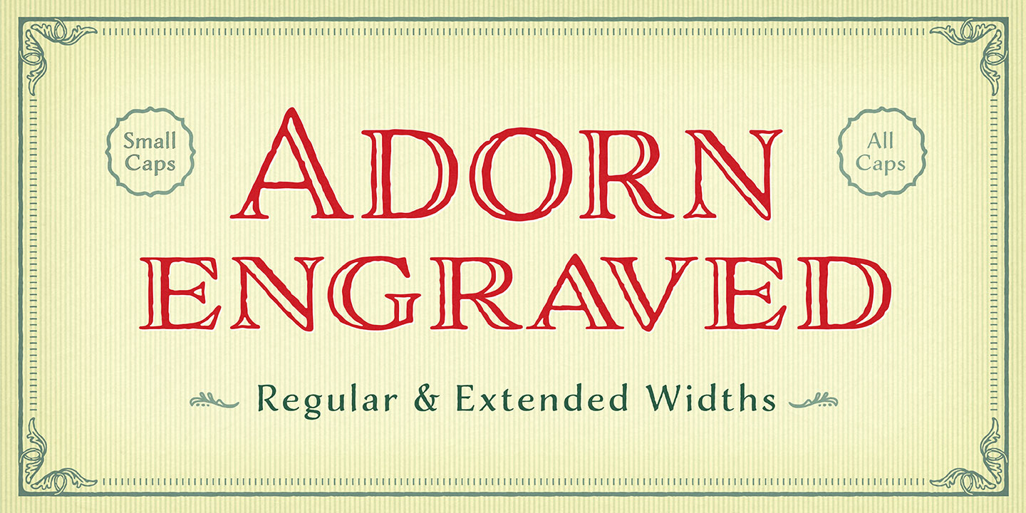 Adorn Collection Fonts